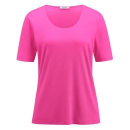 efixelle - Rundhals-Shirt, pink, Gr. 38 / S - Baumwolle