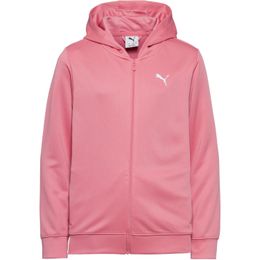 Puma TAD ESS Sweatjacke M&auml;dchen - Gr&ouml;&szlig;e 164 - rosa