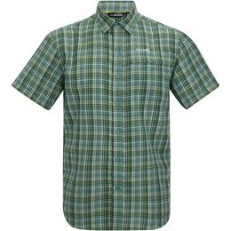 Regatta Mindano Herren Kurzarmhemd gr&uuml;n M - Herrenshirts, -hemden & -pullover