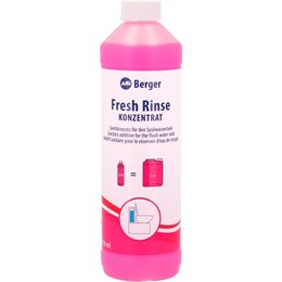 Berger Fresh Rinse Konzentrat 750 ml - Sanit&auml;rzusatz f&uuml;r den Sp&uuml;lwassertank - Sanit&auml;rzus&auml;tze & -fl&uuml;ssigkeiten