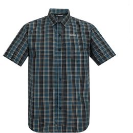 Regatta Mindano Herren Kurzarmhemd dunkelblau M - Herrenshirts, -hemden & -pullover