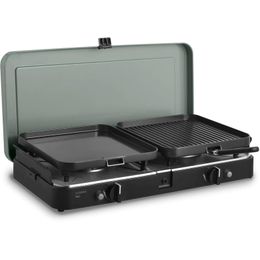 Cadac 2 Cook 3 Pro Deluxe Gaskocher 2-flammig grau/schwarz 30 mbar - Gaskocher von Cadac Dometic