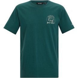 Regatta Cline IX Herren T-Shirt dunkelgr&uuml;n M - Herrenshirts, -hemden & -pullover