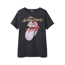 Two Soon T-Shirt 'Rolling Stones' M&auml;dchen Gr&ouml;&szlig;e 122/128 gelb / rot / schwarz
