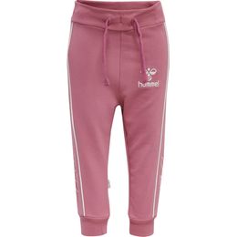 Hummel Hose 'CASEY' Jungen Gr&ouml;&szlig;e 86 rosa / wei&szlig;