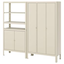 IKEA KOLBJ&Ouml;RN Regal mit 2 Schr&auml;nken