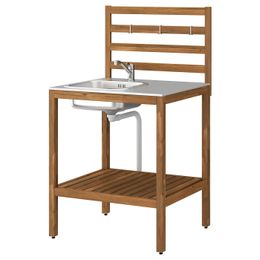 IKEA N&Auml;MMAR&Ouml; K&uuml;che mit Sp&uuml;leneinheit/au&szlig;en