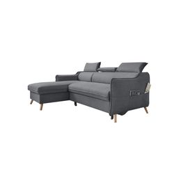 Miuform Ecksofa mit Schlaffunktion Sweet Harmony grau Ma&szlig;e (cm): B: 228 H: 95 &raquo; M&ouml;bel Kraft