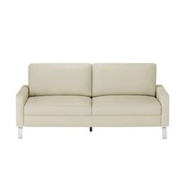 Max Schelling Ledersofa mit Winkelf&uuml;&szlig;en Maximum beige Ma&szlig;e (cm): B: 184 H: 86 T: 97.0 &raquo; M&ouml;bel Kraft
