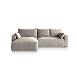 MASSENO Ecksofa mit Schlaffunktion Foril beige Ma&szlig;e (cm): B: 265 H: 83 &raquo; M&ouml;bel Kraft