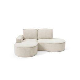 M&ouml;bel Kraft Ecksofa Flow beige Ma&szlig;e (cm): B: 210 H: 88 &raquo; M&ouml;bel Kraft
