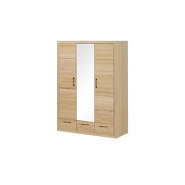 M&ouml;bel Kraft Kleiderschrank holzfarben Ma&szlig;e (cm): B: 150 H: 209 T: 62.0 &raquo; M&ouml;bel Kraft