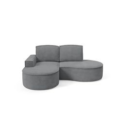 M&ouml;bel Kraft Ecksofa Flow grau Ma&szlig;e (cm): B: 210 H: 88 &raquo; M&ouml;bel Kraft