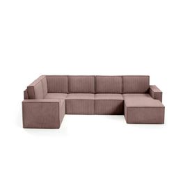 M&ouml;bel Kraft Wohnlandschaft Orto rosa/pink Ma&szlig;e (cm): B: 311 H: 93 &raquo; M&ouml;bel Kraft