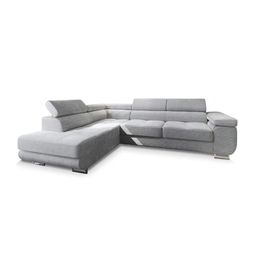 MASSENO Ecksofa mit Schlaffunktion Apiro grau Ma&szlig;e (cm): B: 277 H: 90 &raquo; M&ouml;bel Kraft