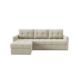 M&ouml;bel Kraft Ecksofa Olivia beige Ma&szlig;e (cm): B: 230 H: 86 &raquo; M&ouml;bel Kraft