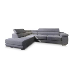 MASSENO Ecksofa mit Schlaffunktion Apiro grau Ma&szlig;e (cm): B: 277 H: 90 &raquo; M&ouml;bel Kraft
