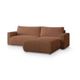 MASSENO Ecksofa mit Schlaffunktion Turin orange Ma&szlig;e (cm): B: 265 H: 83 &raquo; M&ouml;bel Kraft