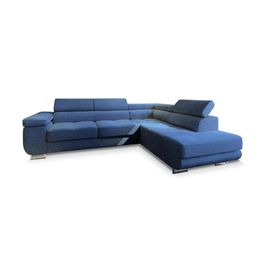 MASSENO Ecksofa mit Schlaffunktion Apiro blau Ma&szlig;e (cm): B: 277 H: 90 &raquo; M&ouml;bel Kraft