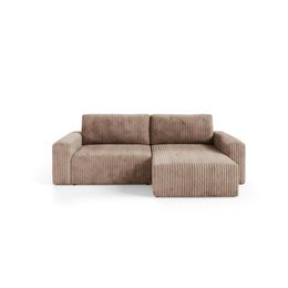 M&ouml;bel Kraft Ecksofa mit Schlaffunktion Fano braun Ma&szlig;e (cm): B: 252 H: 70 &raquo; M&ouml;bel Kraft