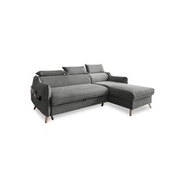 Miuform Ecksofa mit Schlaffunktion Sweet Harmony grau Ma&szlig;e (cm): B: 228 H: 95 &raquo; M&ouml;bel Kraft
