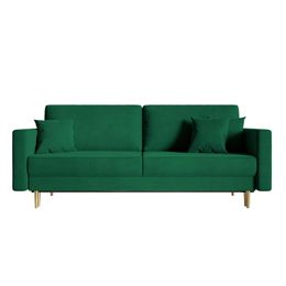 Selsey Einzelsofa mit Schlaffunktion Valico gr&uuml;n Ma&szlig;e (cm): B: 230 H: 90 &raquo; M&ouml;bel Kraft
