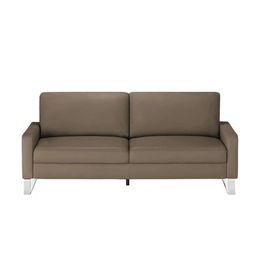 Max Schelling Ledersofa mit Kufengestell Maximum braun Ma&szlig;e (cm): B: 204 H: 86 T: 97.0 &raquo; M&ouml;bel Kraft