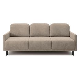 Selsey Einzelsofa mit Schlaffunktion Hamiel beige Ma&szlig;e (cm): B: 212 H: 87 &raquo; M&ouml;bel Kraft