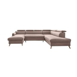 Miuform Wohnlandschaft mit Schlaffunktion Sweet Harmony beige Ma&szlig;e (cm): B: 321 H: 95 &raquo; M&ouml;bel Kraft