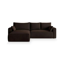 MASSENO Ecksofa mit Schlaffunktion Foril braun Ma&szlig;e (cm): B: 265 H: 83 &raquo; M&ouml;bel Kraft