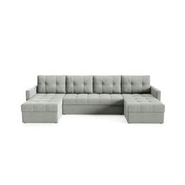 M&ouml;bel Kraft Wohnlandschaft Olivia grau Ma&szlig;e (cm): B: 301 H: 86 &raquo; M&ouml;bel Kraft