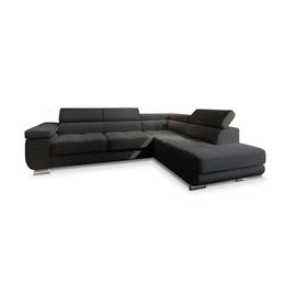 MASSENO Ecksofa mit Schlaffunktion Apiro schwarz Ma&szlig;e (cm): B: 277 H: 90 &raquo; M&ouml;bel Kraft