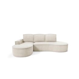 M&ouml;bel Kraft Ecksofa Flow beige Ma&szlig;e (cm): B: 277 H: 88 &raquo; M&ouml;bel Kraft