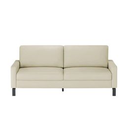Max Schelling Ledersofa mit Winkelf&uuml;&szlig;en Maximum beige Ma&szlig;e (cm): B: 204 H: 86 T: 97.0 &raquo; M&ouml;bel Kraft
