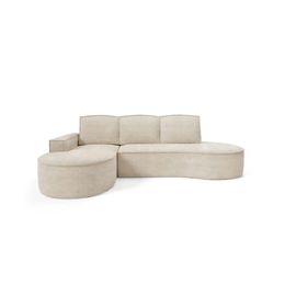 M&ouml;bel Kraft Ecksofa Flow beige Ma&szlig;e (cm): B: 277 H: 88 &raquo; M&ouml;bel Kraft