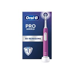 Oral-B Pro Junior 6+ Elektrische Kinderzahnb&uuml;rste lila