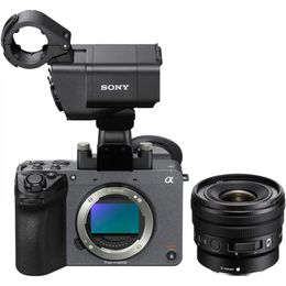 Sony ILME-FX2 + XLR-Griff + SEL PZ 10-20mm f4 G