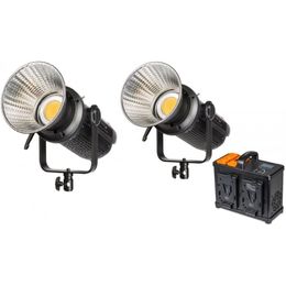 WALIMEX pro LED Niova 500 Plus Daylight 500W 2er Set