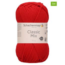 Schachenmayr since 1822 10er-Set: Woll-Mixgarne ''Classic Mix'' in Rot - 10x 50 g - 54% | Kreativbedarf-diy