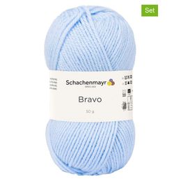 Schachenmayr since 1822 20er-Set: Kunstfasergarne ''Bravo Color'' in Hellblau - 20 x 50 g - 45% | Kreativbedarf-diy