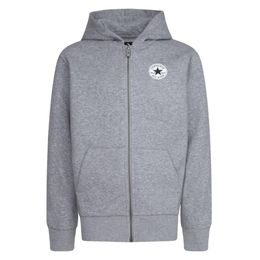 Converse Sweatjacke in Grau - 20% | Gr&ouml;&szlig;e 158-170 | Kinder-sweatshirts-jacken