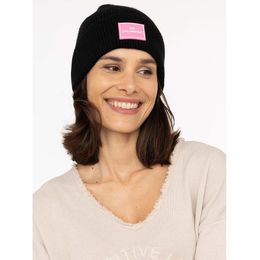 Zwillingsherz M&uuml;tze "Zwillingsherz" in Schwarz - 24% | Damen-muetzen-caps