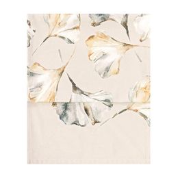 MAGMA Heimtex Tischl&auml;ufer "Flores" in Creme - (L)145 x (B)40 cm - 74% |