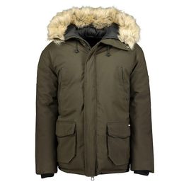 Geographical Norway Parka "Claude" in Khaki - 69% | Gr&ouml;&szlig;e XL | Herrenjacken