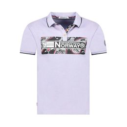 Geographical Norway Poloshirt in Lila - 69% | Gr&ouml;&szlig;e S | Damen-tops