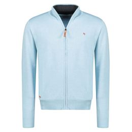 Geographical Norway Cardigan "Fregate" in Hellblau - 65% | Gr&ouml;&szlig;e M | Herren-pullover-cardigans