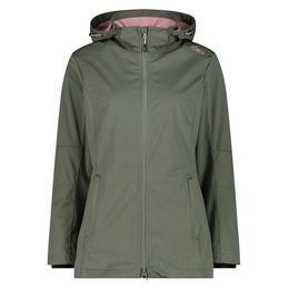 CMP Softshelljacke in Khaki - 41% | Gr&ouml;&szlig;e 38 | Damen-outdoorjacken