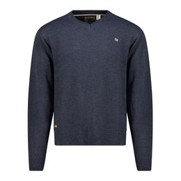 Geographical Norway Pullover "Froste" in Dunkelblau - 51% | Gr&ouml;&szlig;e XL | Herren-plussize