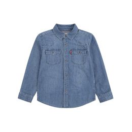 Levi's Kids Jeanshemd in Blau - 60% | Gr&ouml;&szlig;e 152 | Kinder-blusen-hemden