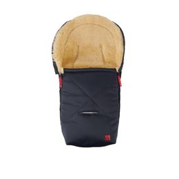 Kaiser Naturfellprodukte Lammfell-Kuschelsack "Emma" in Dunkelblau - (B)40 x (L)80 cm - 25% | Kinder-kinderwagenzubehoer